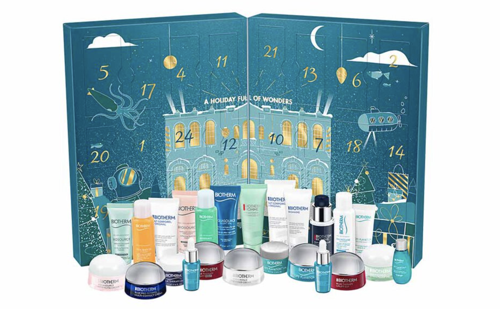 Biotherm Advent Calendar 2022 - Contents