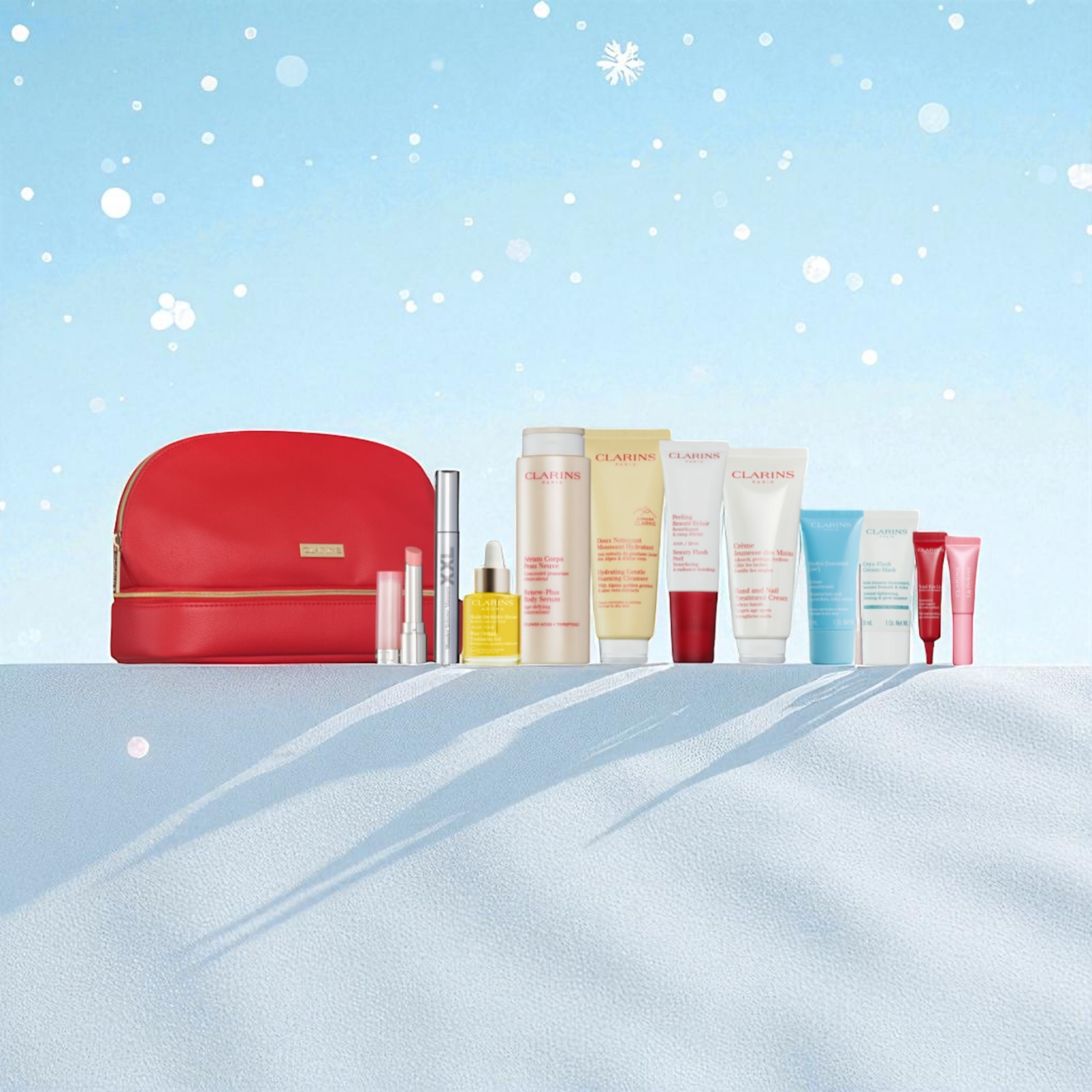 Clarins Christmas Showstopper 2025 - Contents